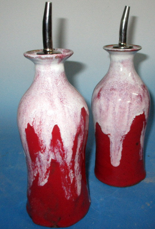 Oil Jar Red – Groundhog Blues Pottery